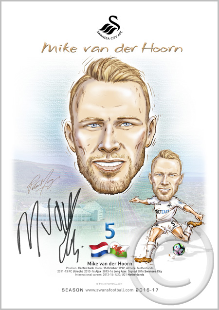 Mike van der Hoorn - swansfootball.com